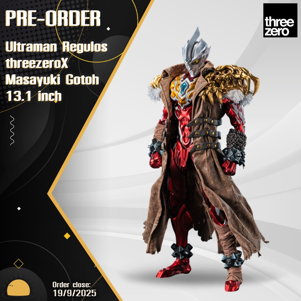 Pre-order Threezero Ultraman Regulos ThreezeroX: Masayuki Gotoh 13.1 inch | Shopee Thailand