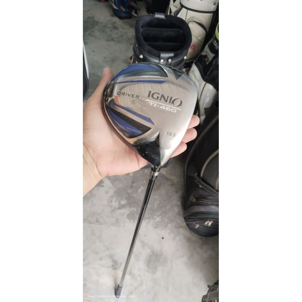 ไม้กอล์ฟมือสอง Driver IGNIO TI-460 /10.5° , FLEX-R ไม่บุบไม่แตก | Shopee Thailand