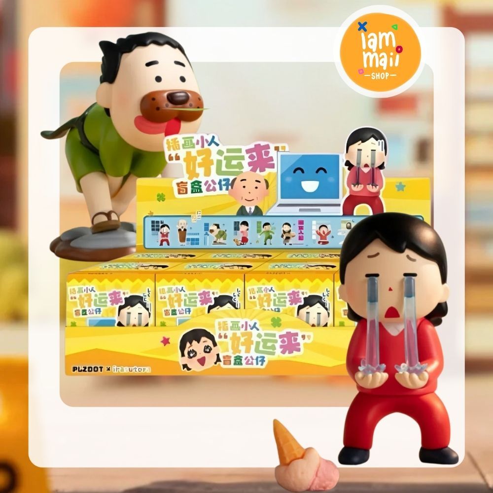 [ยกกล่อง] Irasutoya Good Luck Series Blind Box พร้อมส่ง | Shopee Thailand