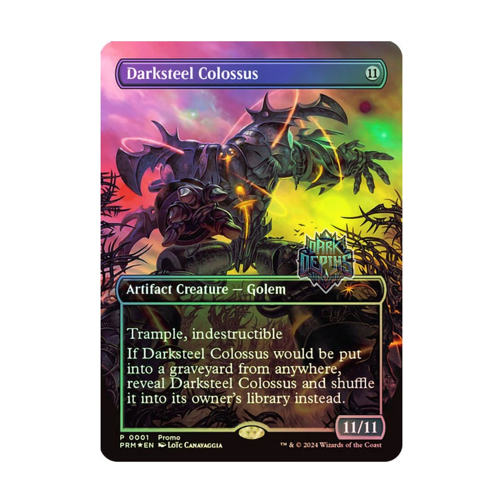 [MTG] Darksteel Colossus (Magic Academy) (Borderless) [PRM] [ARTIFACT ...