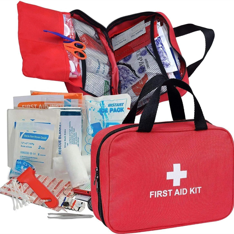 first aid kit ปฐมพยาบาล 152ชิ้น กระเป๋าปฐมพยาบาล อุปกรณ์ทําแผลอุปกรณ์ ...