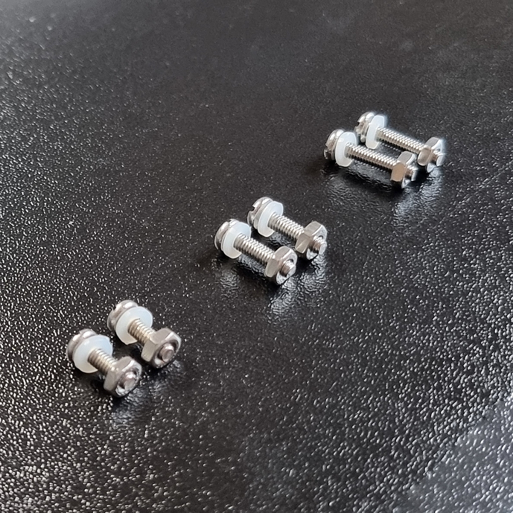 น็อตยึดหัวเข็มเครื่องเล่นแผ่นเสียง Turntable cartridge screws | Shopee ...