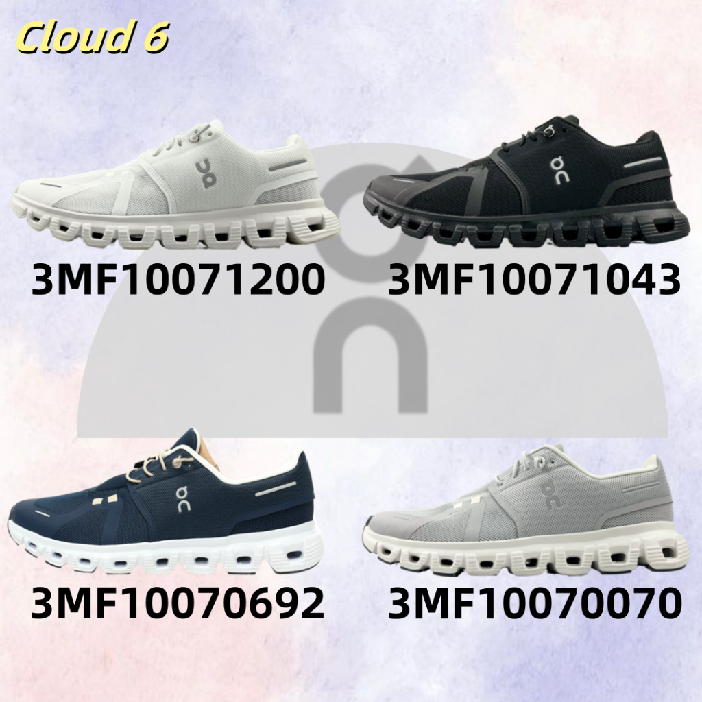 🛒ของแท้100%⭐ รองเท้าไลฟ์สไตล์ On Cloud6 3MF10071200 ทรงต่ำ สวมใส่สบาย ...