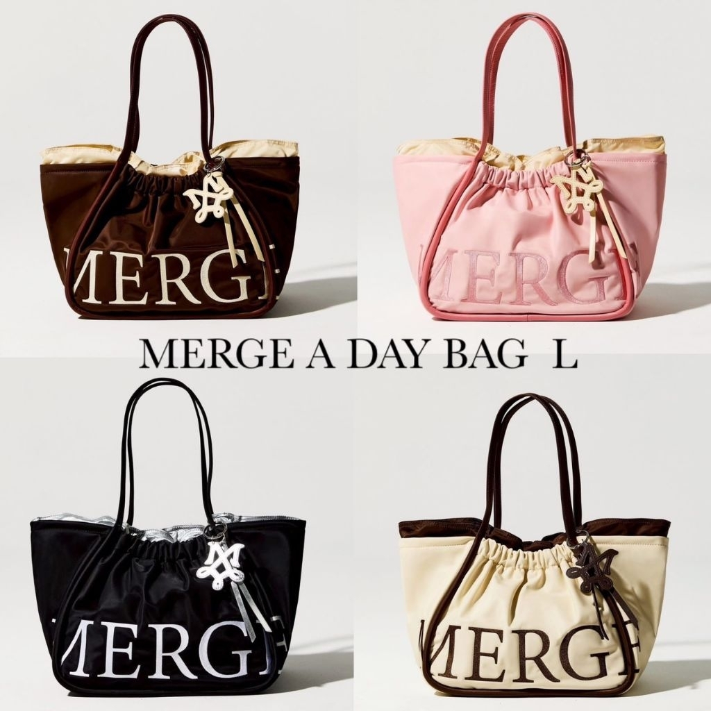 (หมดแล้ว)พรี Merge A Day Bag Large ของแท้100% ใหม่มือ1 กดจากช็อป ...