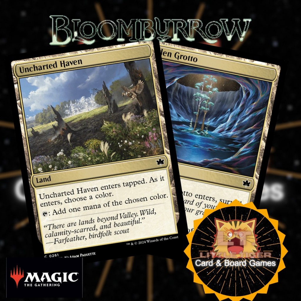[MTG] [BLB] การ์ด Common/ Uncommon Land จากชุด Bloom Burrow | Shopee ...