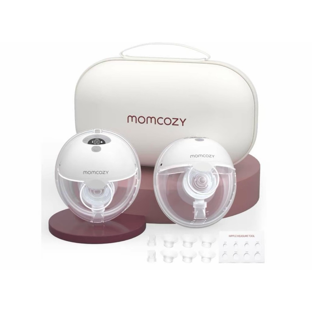 เครื่องปั๊มนมmom cozy M5 ใช้ครั้งเดียว สองข้าง | Shopee Thailand