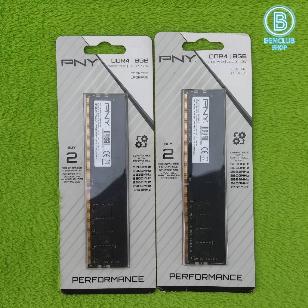 Ram (แรม) PNY 16GB (8x2) DDR4 3200MHz ประกันAdvice LT สินค้ามือสอง ...