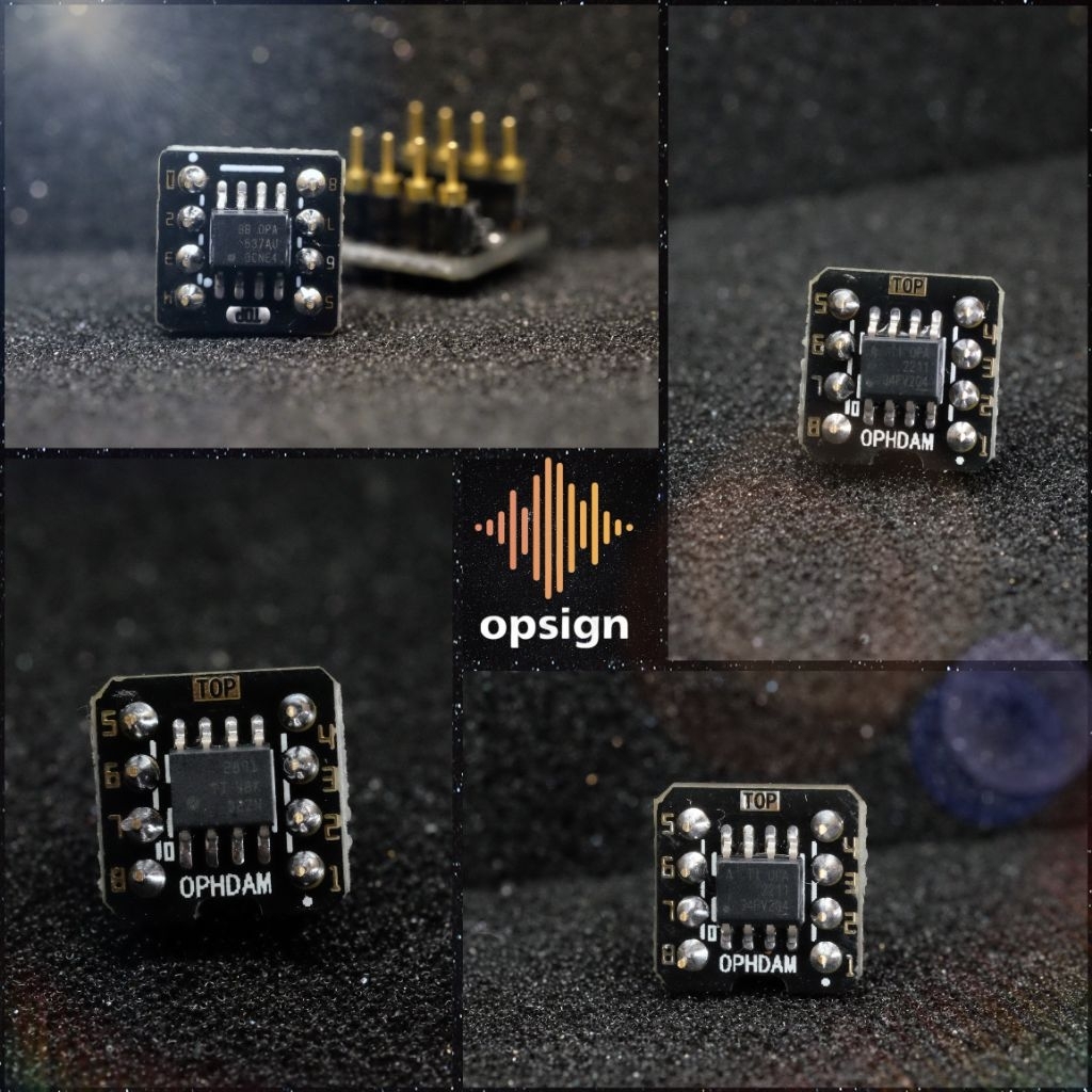 Opamp ออปแอมป์ OPA637AU, OPA2891, OPA2211, THS4631 แท้ 100% หู In-Trend ...