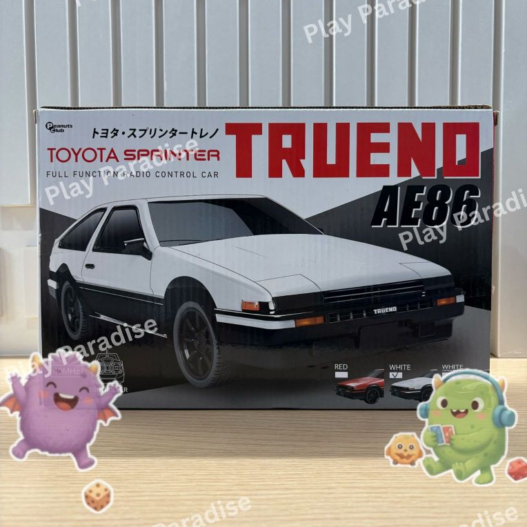 [สินค้าวินเทจ] Peanuts Club รถบังคับ RC TOYOTA SPRINTER TRUENO AE86 ...