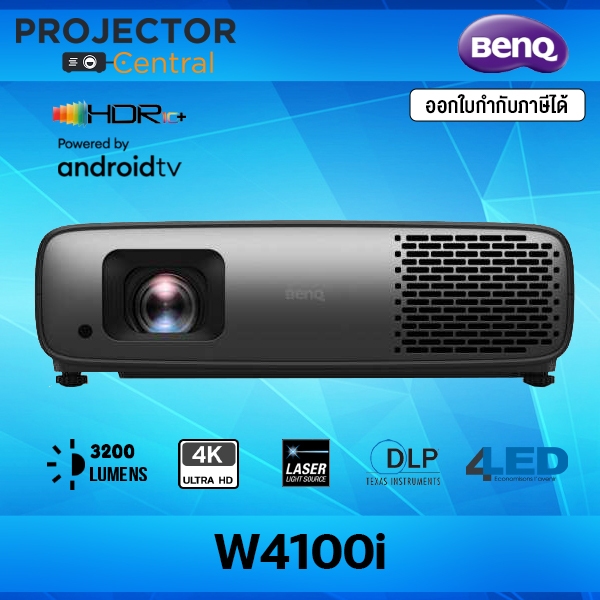 BenQ W4100i 4LED 4K Smart Home Projector (3,200 ANSI Lumens, 4K UHD ...