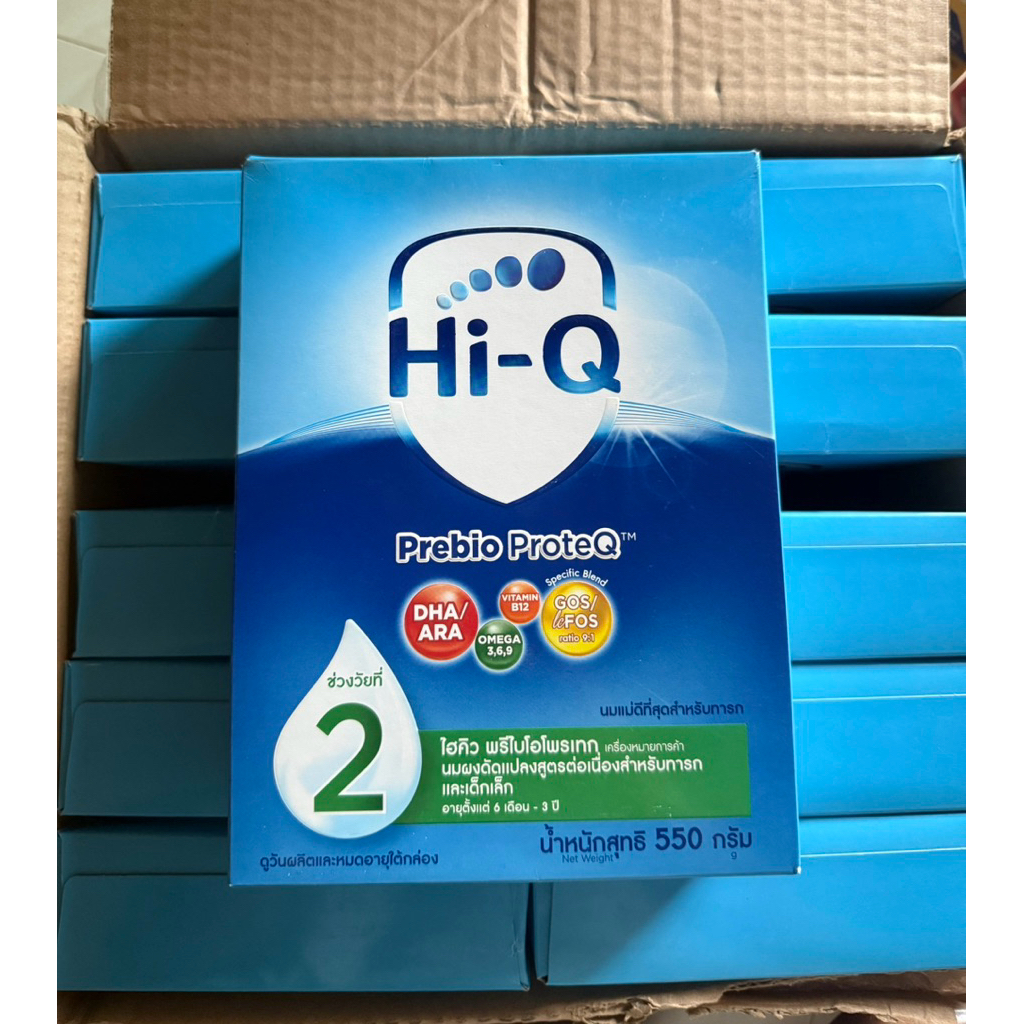 Hi-Q Prebio ProteQ ไฮคิว พรีไบโอโพรเทก สูตร 2 ขนาด 550g | Shopee Thailand