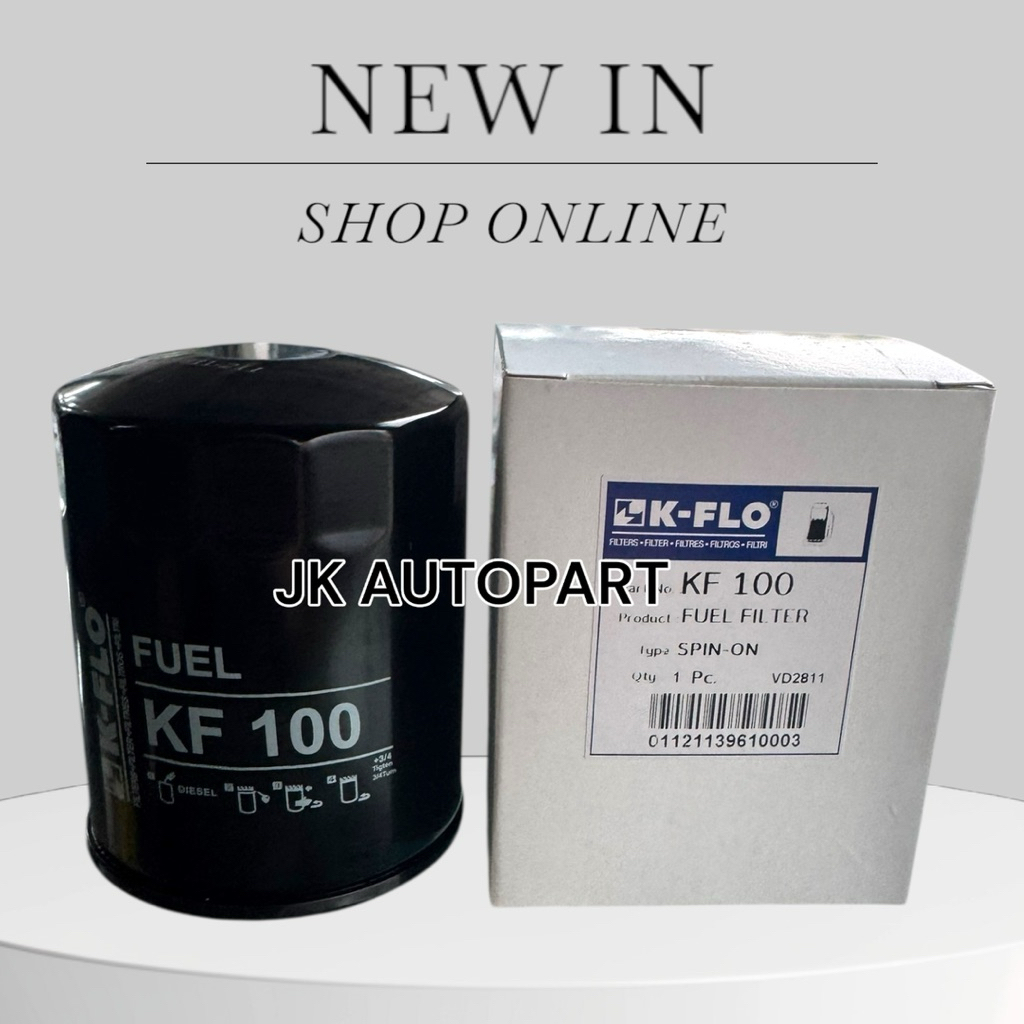 กรองโซล่า กรองน้ำมันโซล่า KF100 K-FLO แท้ๆ MITSUBISHI/BD2G/BD2F/เครื่อง ...
