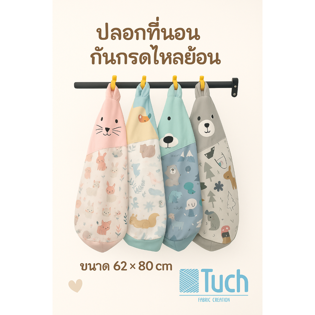 Tuch *ปลอก* ที่นอนกันกรดไหลย้อน และ ที่นอนกันแหวะนม ครบชุดเบาะ+ปลอก ...