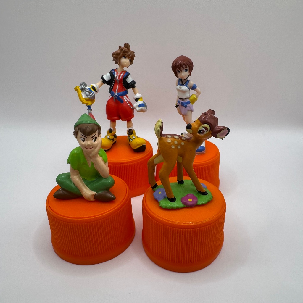 โมเดล ฝาขวดไบเล่ ดิสนีย์ Bireley's Bottle Cap Disney Characters ...