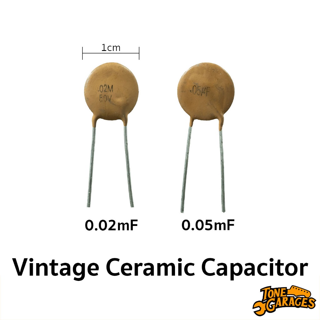 Vintage Ceramic Capacitor 0.02mF / 0.02uF 0.05mF / 0.05uF คาปาซิเตอร์ ...