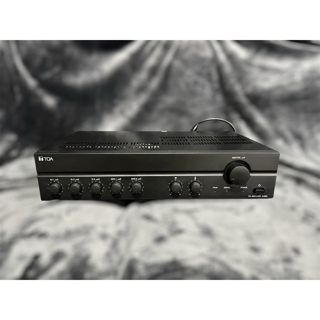 TOA A-2060 H แอมป์ 60 วัตต์ /มือสอง/ถูก ทน คุ้มมาก Digital Mixer ...