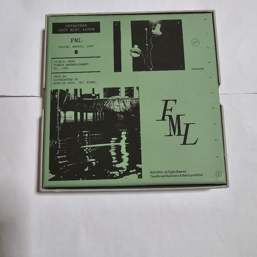 Seventeen 10th Mini Album 'FML' - Fallen Misfit Lost Version แกะแล้ว ...