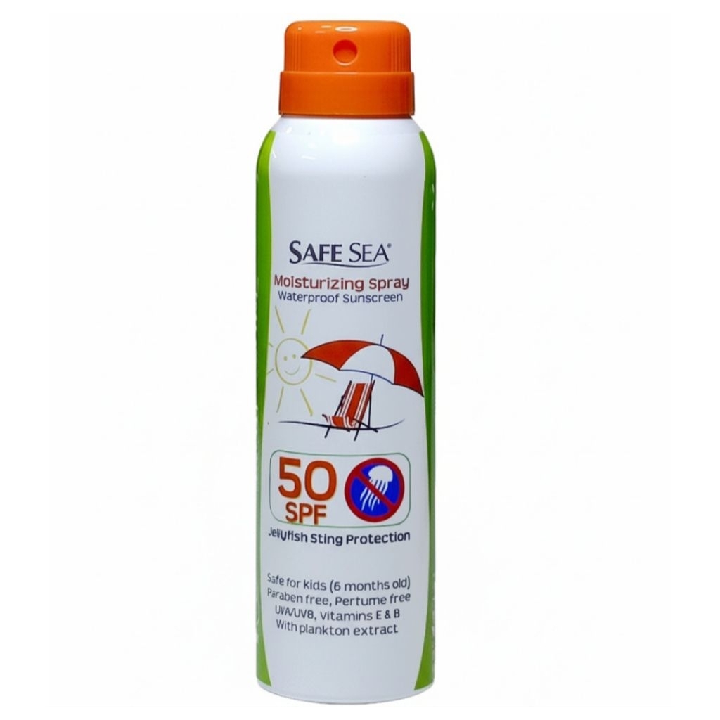 Safe Sea ครีมกันแดด ป้องกันแมงกะพรุน และแตนทะเล SPF50 Aerosol Spray 150 ...