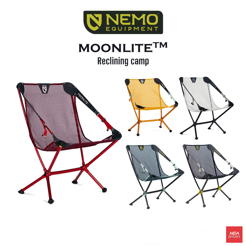 [สายลุยต้องมี!] NEMO Equipment Moonlite Reclining Camp Chair เก้าอี้แคม ...