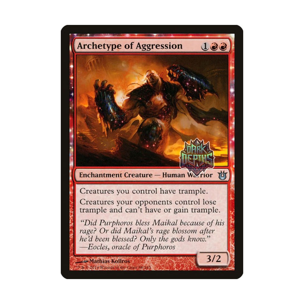 [MTG] Archetype of Aggression [BOG] [RED] [CREATURE] [U] - Magic the ...