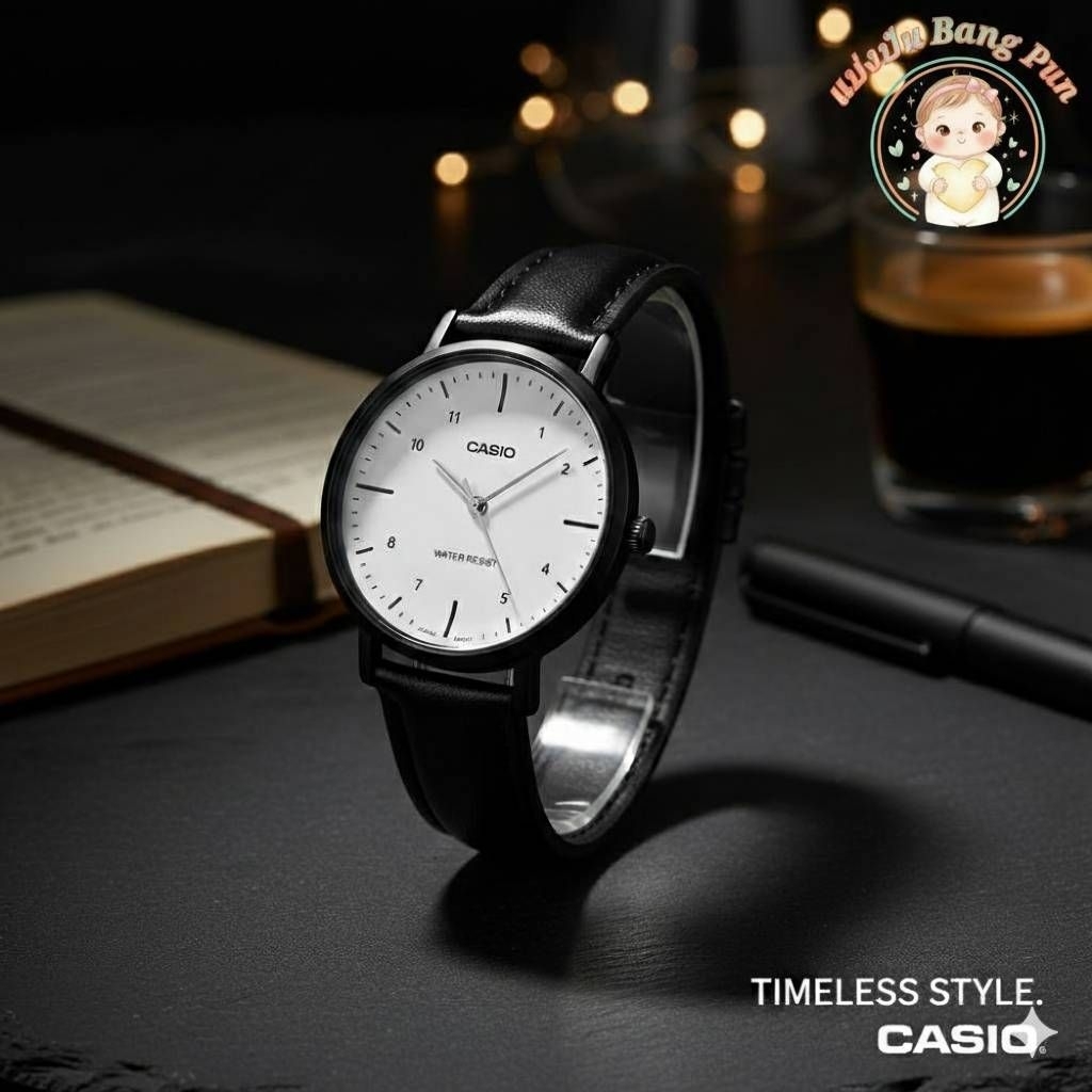 นาฬิกาข้อมือ Casio Standard ⌚️ LTP-VT03BL-7B 💥 ของแท้ ประกัน CMG | Shopee Thailand