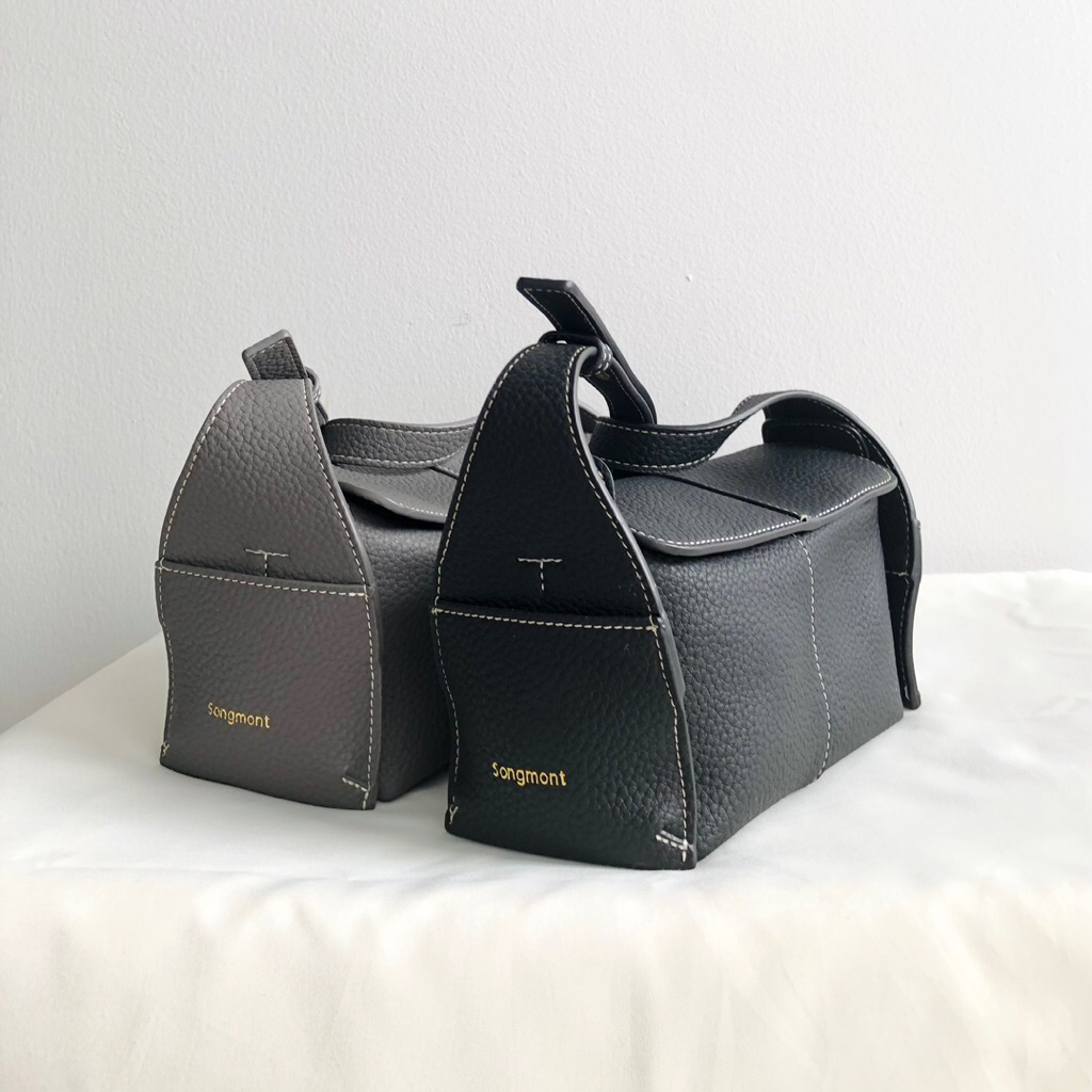 Mini Drippy Roof Bag กระเป๋าหนังสไตล์ Songmont | Shopee Thailand