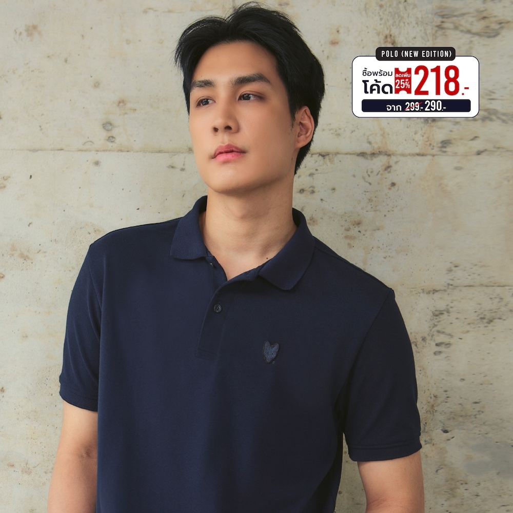 MeMo™ | Polo (New Edition) | เสื้อโปโลเมโม่ Basic ปกเรียบ ปักโลโก้ (New ...