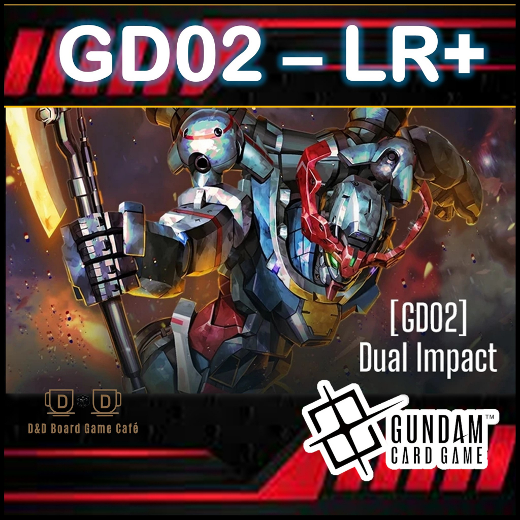 Gundam Card Game Dual Impact ระดับ LR+ GD-02 พร้อมส่ง กันดั้มการ์ดเกม ...
