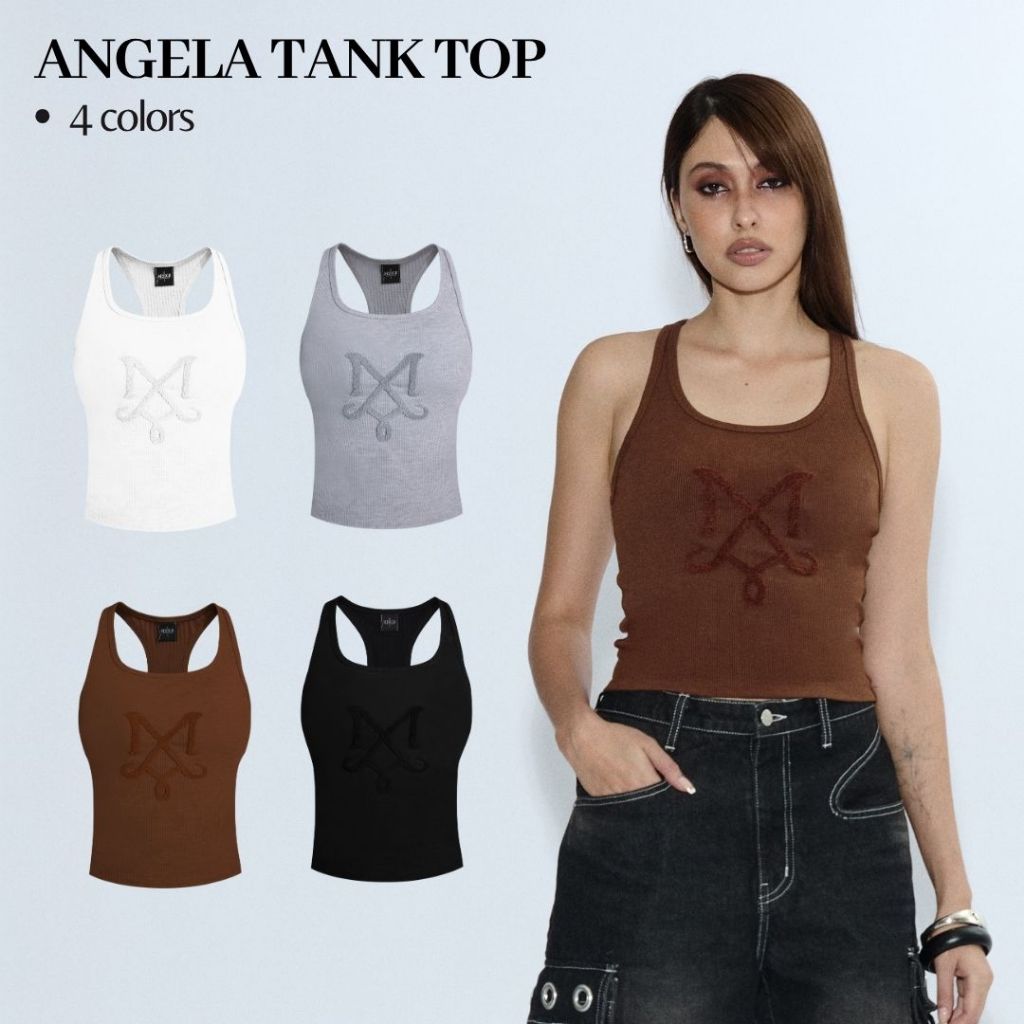 Merge Official - Angela Tank Top (พร้อมส่ง) | Shopee Thailand