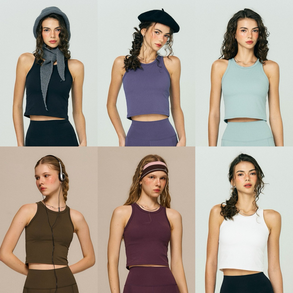 Sol Sports Bra Tank V.2 (Built-in removable pads) - The Flos Club สปอร์ ...