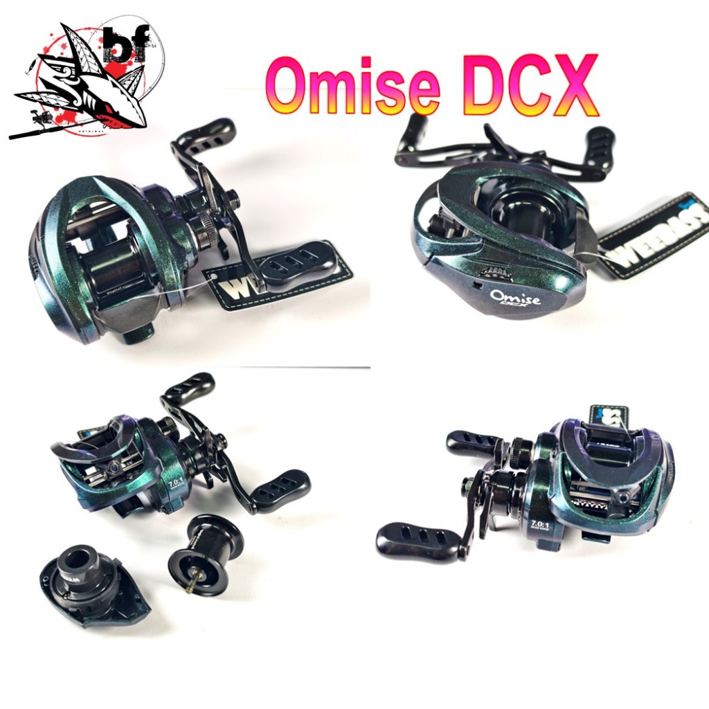 รอกเบท Weebass Omise DCX ระบบ DCX - รอบ 7.0:1 - เบรค 5 kg | Shopee Thailand