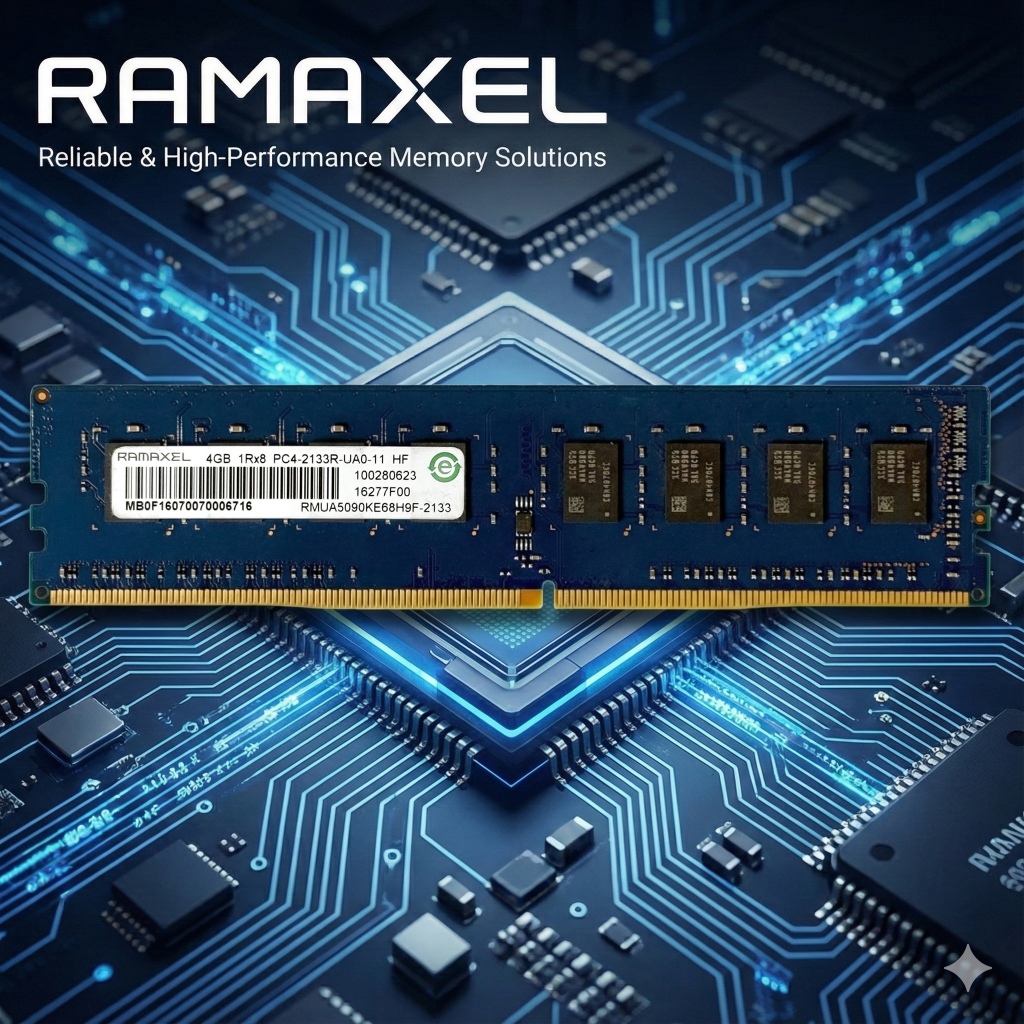 แรม Ramaxel 4GB DDR4 Bus 2133 แรม PC ของแท้ เดิมๆ ทนทาน (Original OEM ...