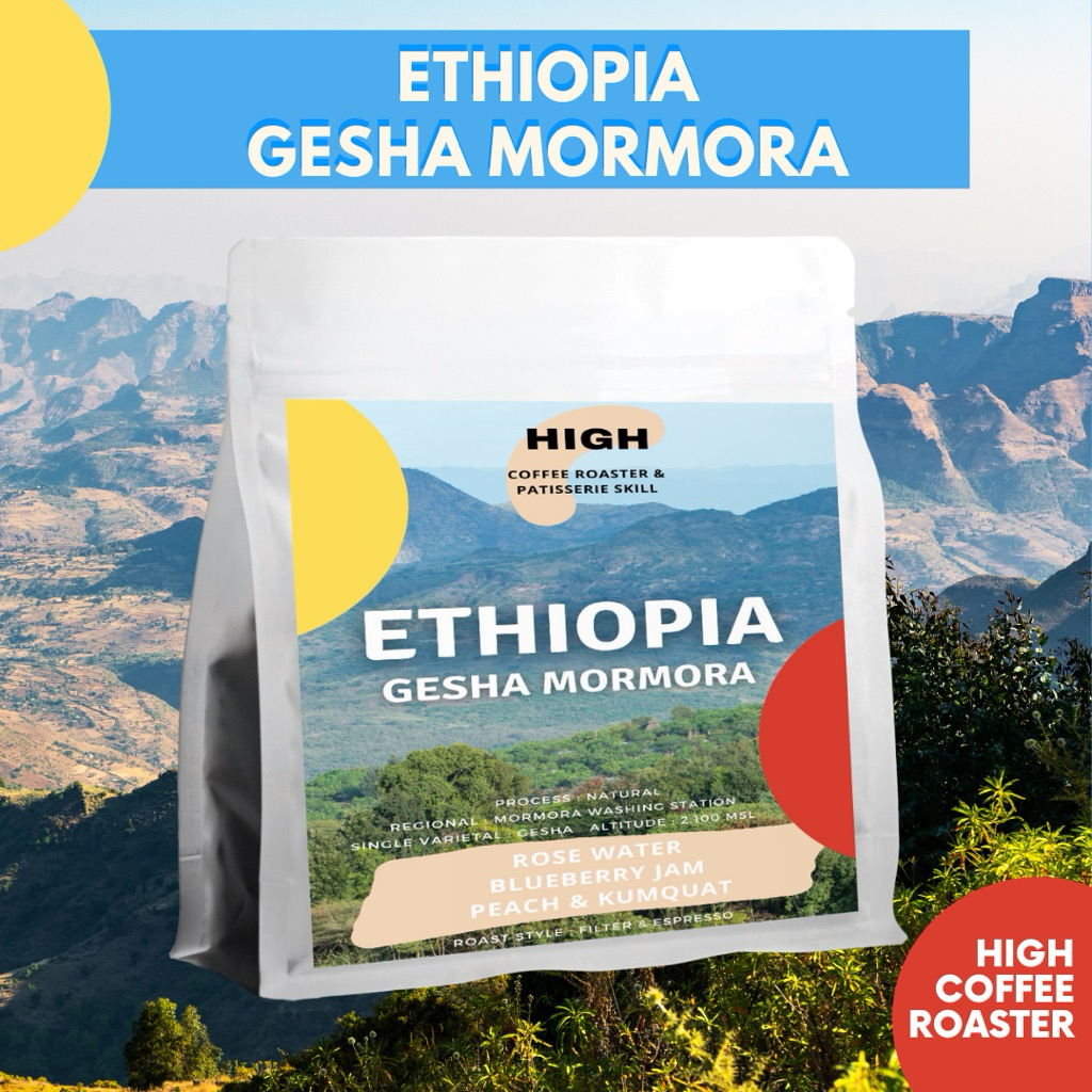Ethiopia Gesha Mormora NATURAL กาแฟคั่วอ่อน 100 กรัม | Shopee Thailand