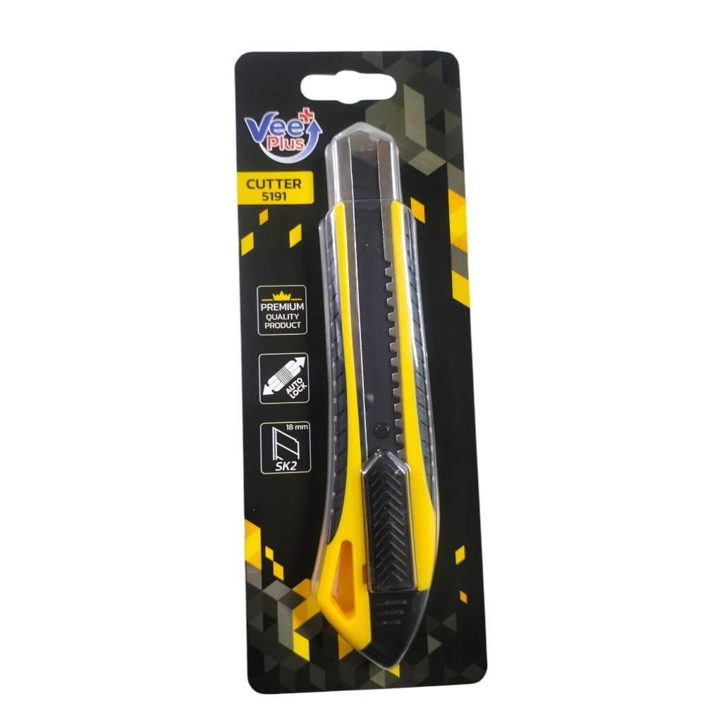 มีดคัตเตอร์ ใบใหญ่ Vee Plus รุ่น VP-5191 | Shopee Thailand