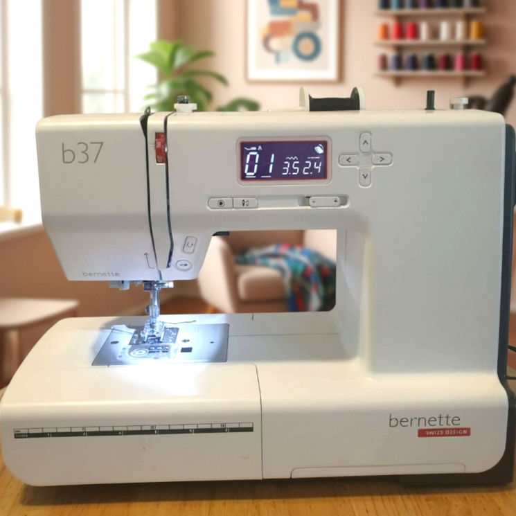 Bernette b37 จักรเย็บผ้าคอมพิวเตอร์ (มือสองสภาพใหม่) | Shopee Thailand