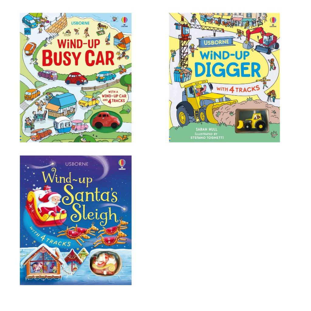 Usborne - New Wind Up Book Series (4 Tracks) | Shopee Thailand