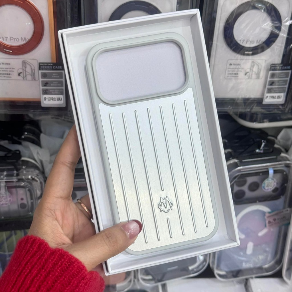 Rimowa magnetic Series เคสไอโฟน 14Promax/IP15Promax/IP16/IP16Pro/IP16PM/IP17/17Air/17Pro ...
