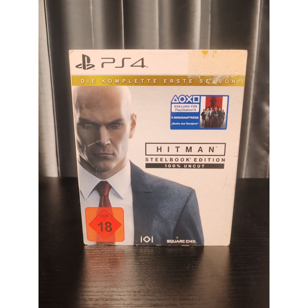 PS4/PS5 Hitman steelbook edition (Minor defects do not affect gameplay ...