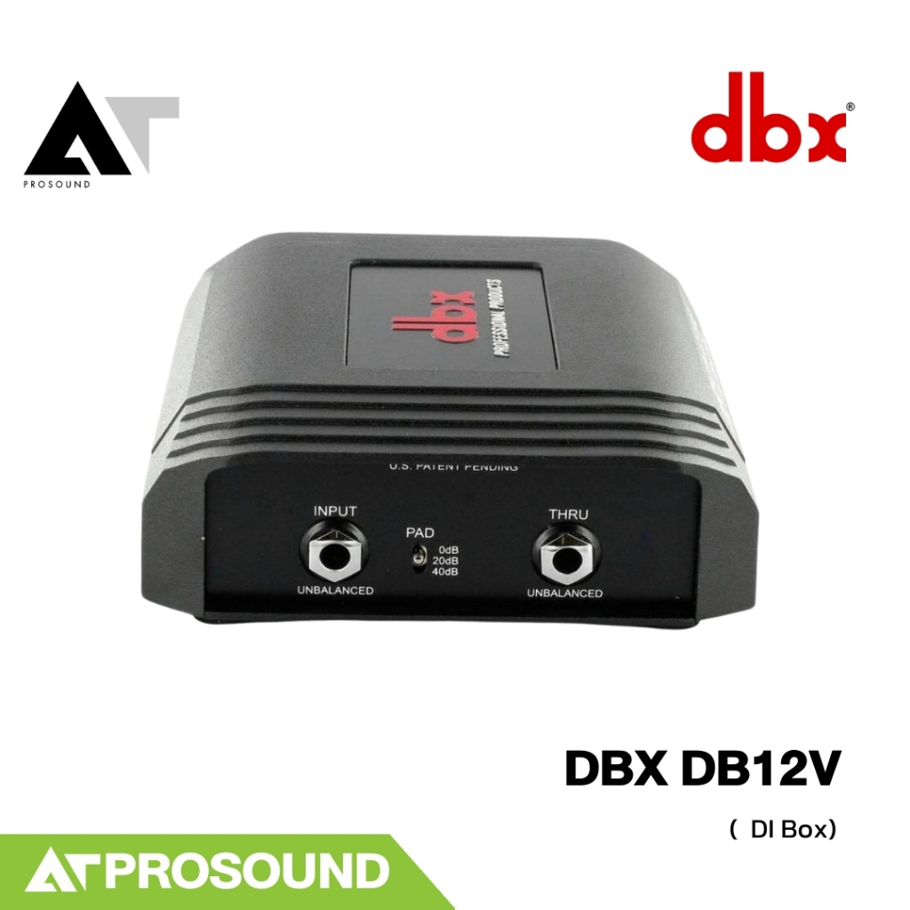 dbx DB12V Active Direct Box with Neutrik XLR, Custom dbx Transformer ...