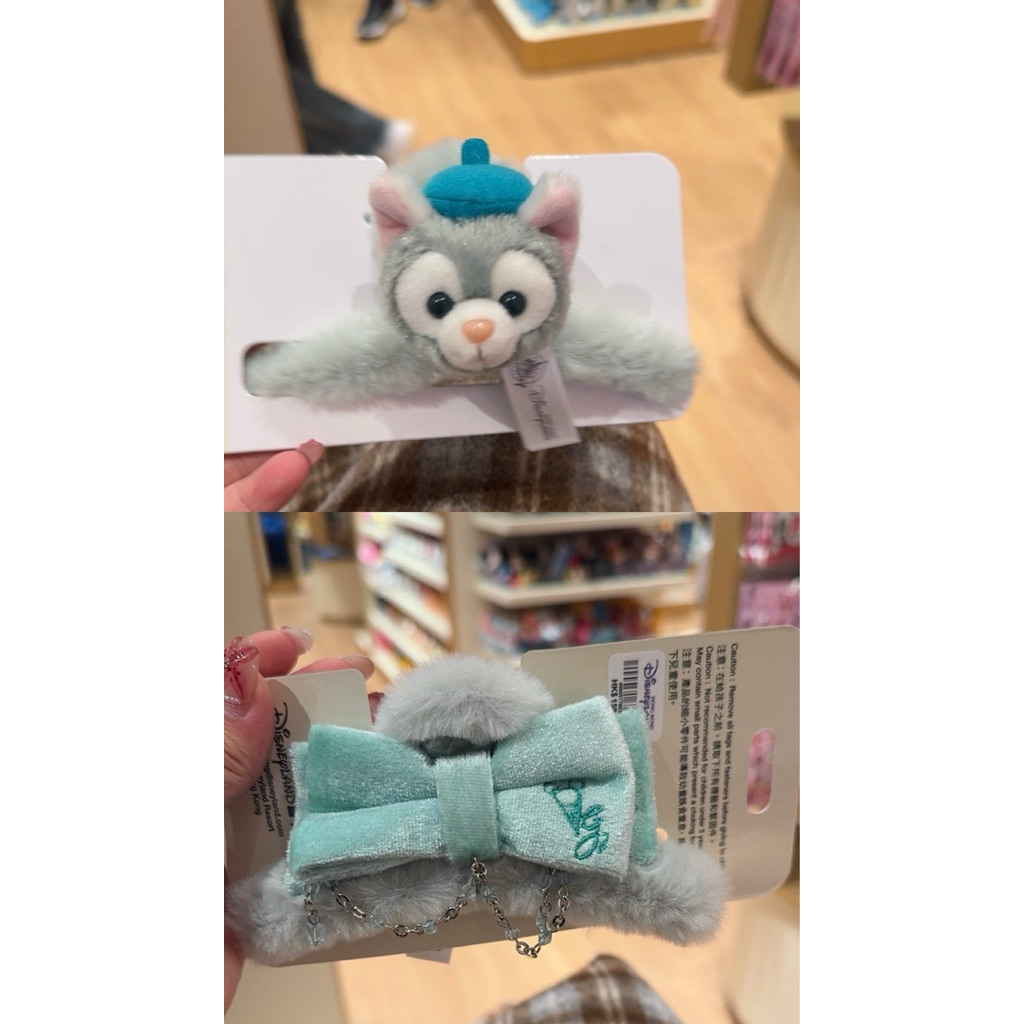 พร้อมส่งด่วนในไทย🇹🇭 claw clip Gelatoni 🐱 🎀 Duffy and friends กิ๊บหนีบผม ...