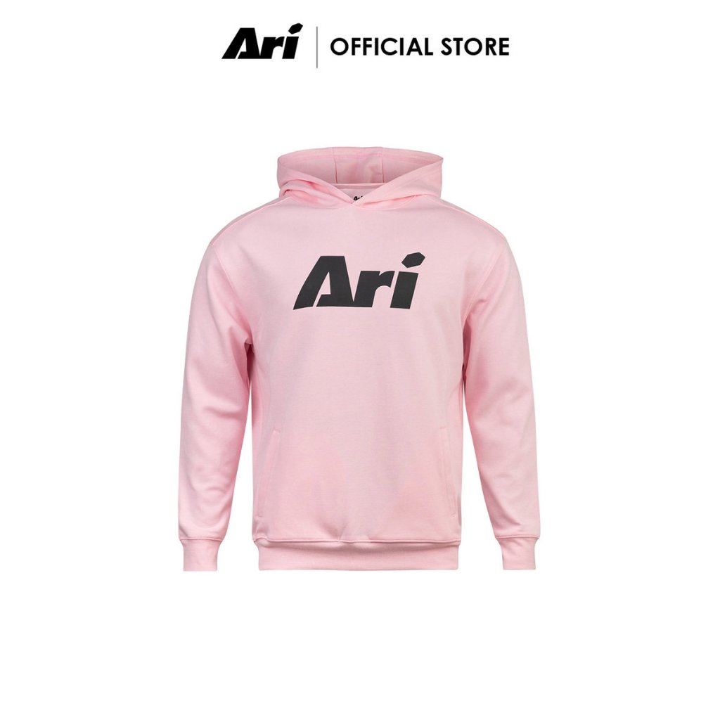 [EXCLUSIVE ] ARI PRISMATIC ESSENTIAL HOODIE - PINK/BLACK/PINK เสื้อฮู้ด ...
