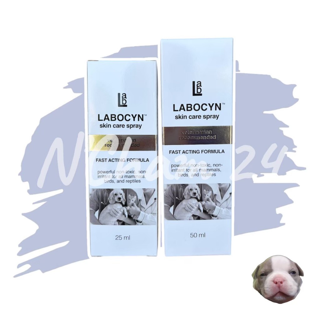 Labocyn Spray สเปรย์ดูแลผิวหนังสำหรับสัตว์เลี้ยง | Shopee Thailand
