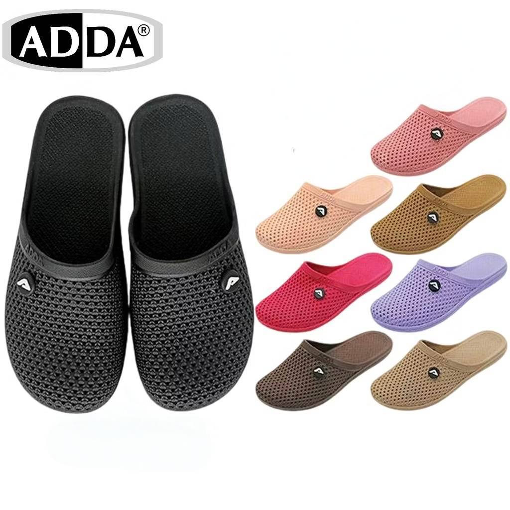 ADDA รุ่น 17901 รองเท้าแตะยางผู้หญิง ปิดหัวเปิดส้น (ไซส์ 4-6 ) พร้อมส่ง ...
