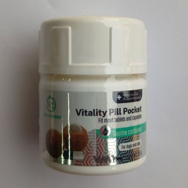 SUN WONDER VITALITY PILL POCKET 1 กระปุก ปริมาณ 15 กรัม ช่วยป้อนยา ...