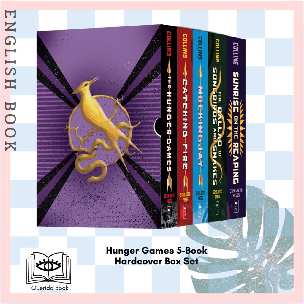 [Querida] หนังสือภาษาอังกฤษ ปกแข็ง Hunger Games 5-Book Hardcover Box ...