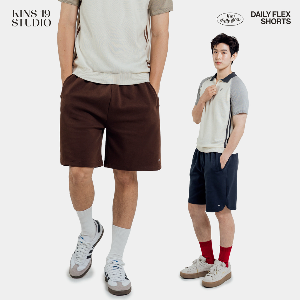 KINS 19 STUDIO | DAILY FLEX SHORTS กางเกงขาสั้นคินส์ [K015] | Shopee ...