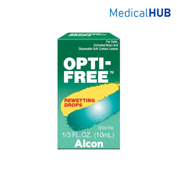Alcon Opti-Free Rewetting Drops น้ำตาเทียม บรรเทาอาการระคายเคืองตา ตา ...