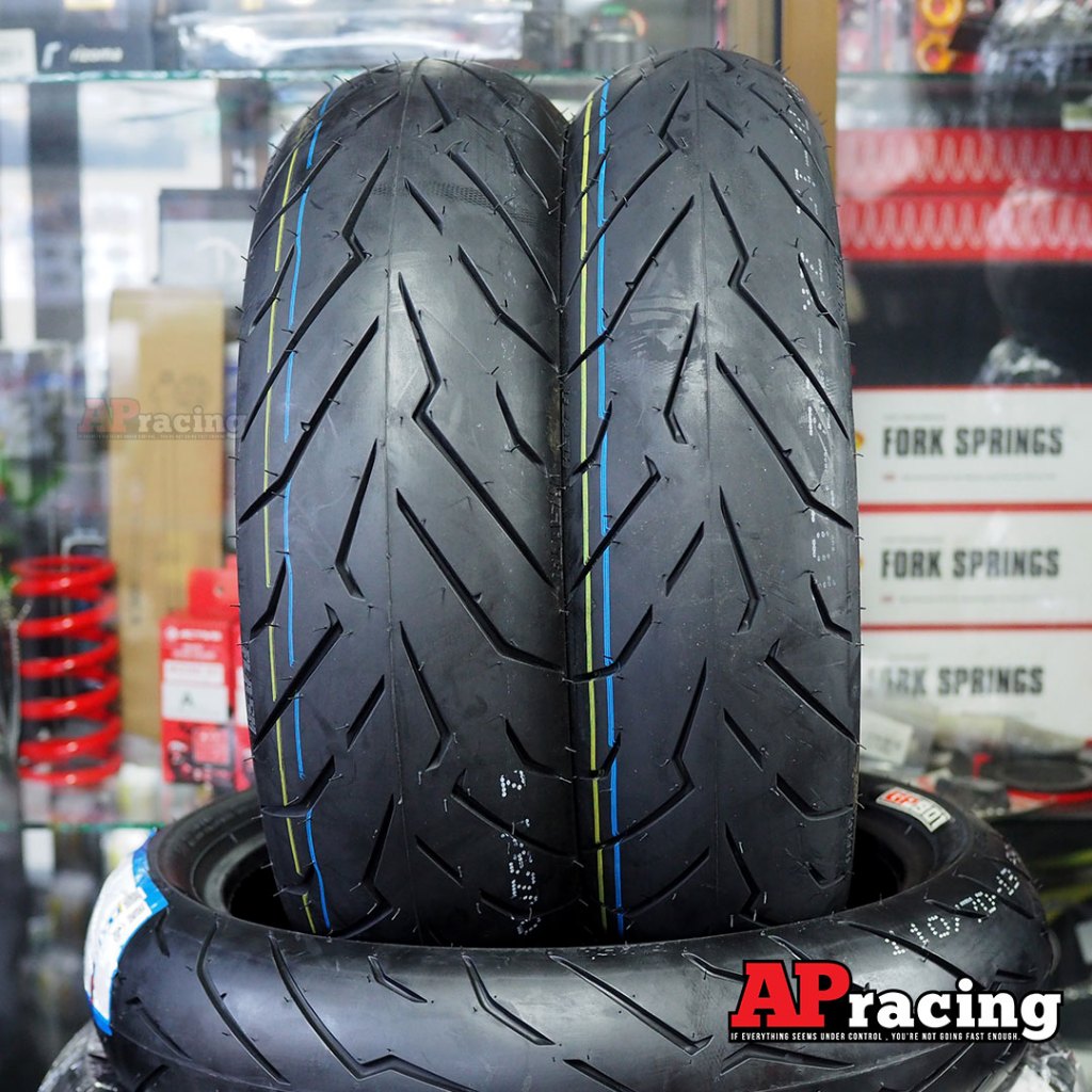Helios HELIOS GP901 ป้ายฟ้า 1คู่ 110/70-12 ปี25 120/70-12 ปี25 ยาง เฮริ ...