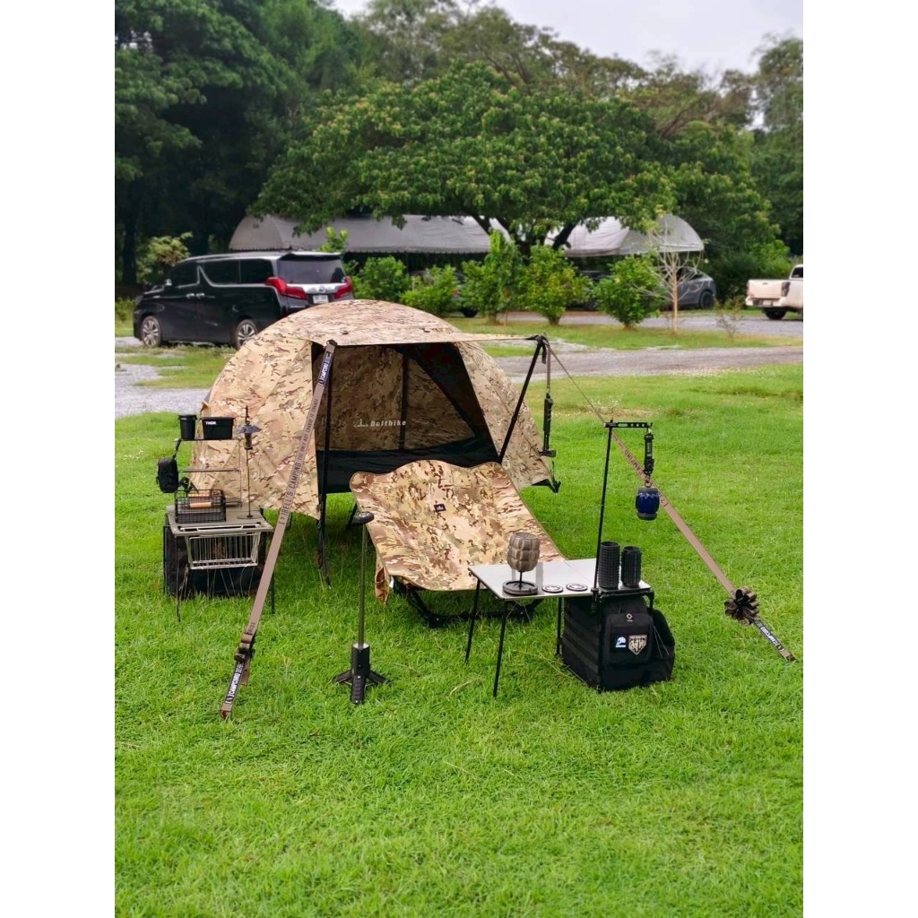 เต็นท์นอนคนเดียว DEFTHIKE Military Cot Bed Tent Q006 ลาย Multicam ...