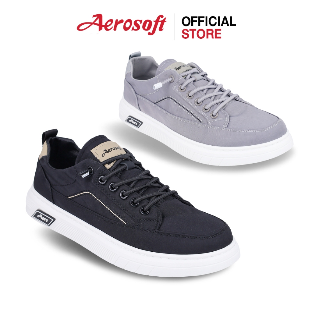 Aerosoft (แอโร่ซอฟ) รองเท้าผ้าใบผู้หญิง ผู้ชาย เพื่อสุขภาพ รุ่น SN9110 ...
